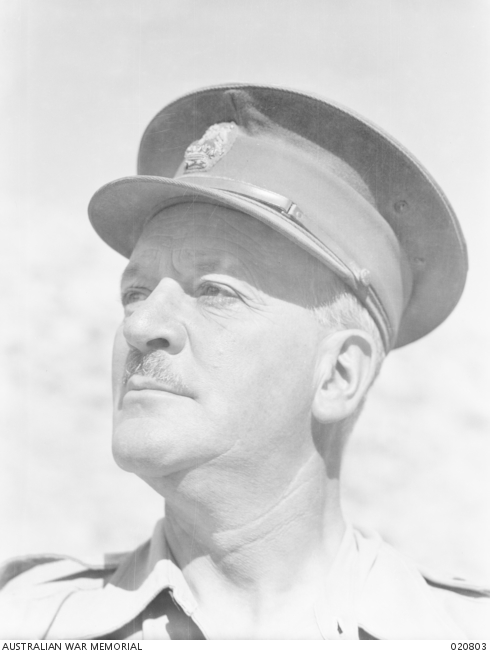 Portrait of VX46983 Brigadier Raymond Walter Tovell, Commanding Officer of the 26th Infantry ...