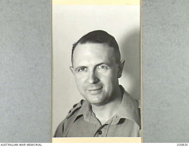 Portrait of VX12841 Major Frederick James Howard, Second in Charge of ...