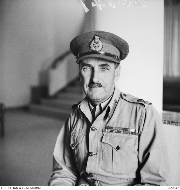 Portrait of VX20310 Lieutenant General John Dudley Lavarack General ...