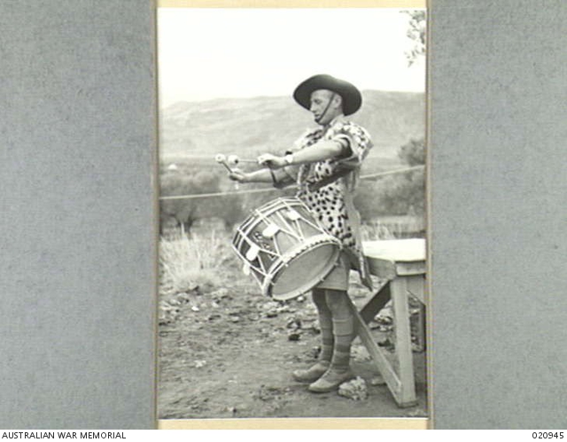 NX24617 Sapper Joseph McKay, the drummer of the 2/6th Field Company ...