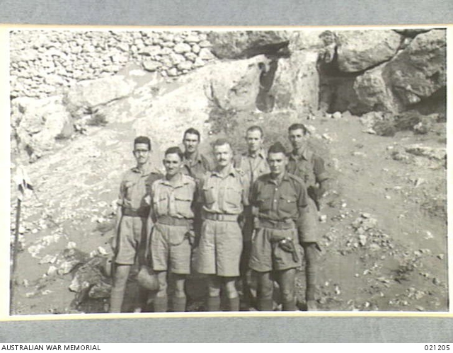 Group portrait of the Cipher Staff attached to the 9th Australian ...