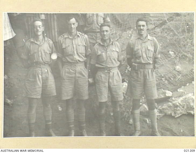 Group portrait of Field Security personnel of the 9th Australian ...