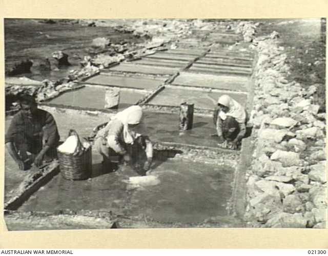 SYRIA. 1941-07. SALT MAKING BETWEEN BEIRUT AND TRIPOLI. | Australian ...