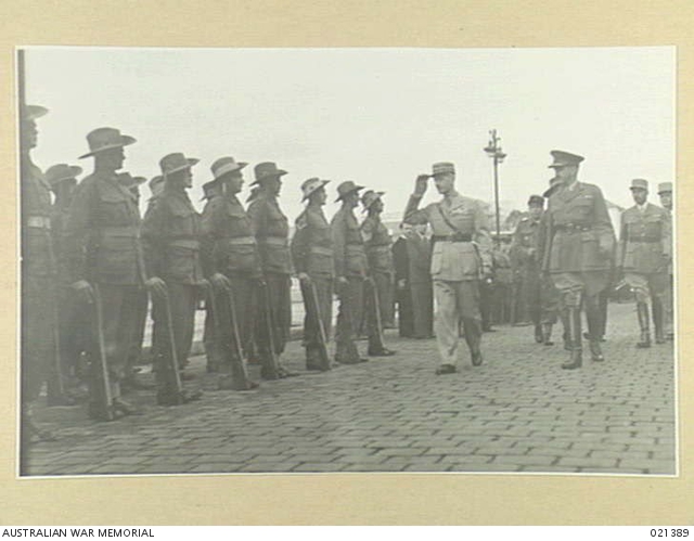 BEIRUT, SYRIA. 1941-11-11. GENERAL CATROUX AND LIEUTENANT-GENERAL J.D ...