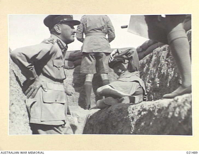 PALESTINE. 1941-11. THE ACTING GENERAL-OFFICER-COMMANDING A.I.F ...