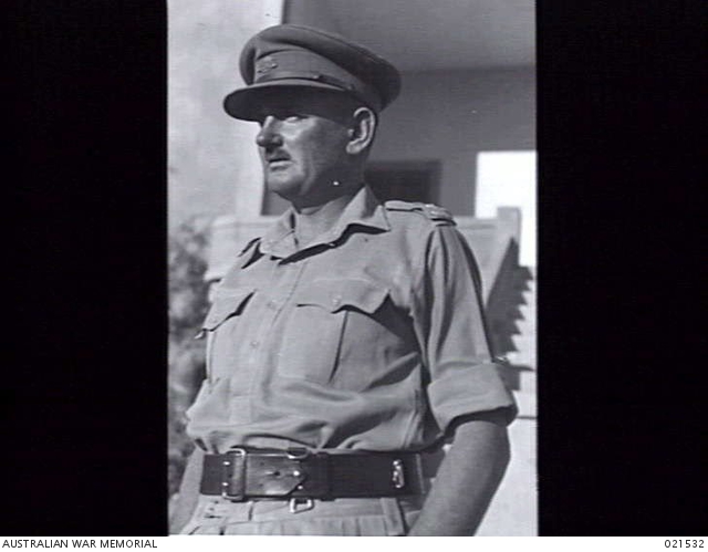 SYRIA. 1941-11. LIEUTENANT-COLONEL H.G. GUINN, COMMANDING OFFICER OF ...