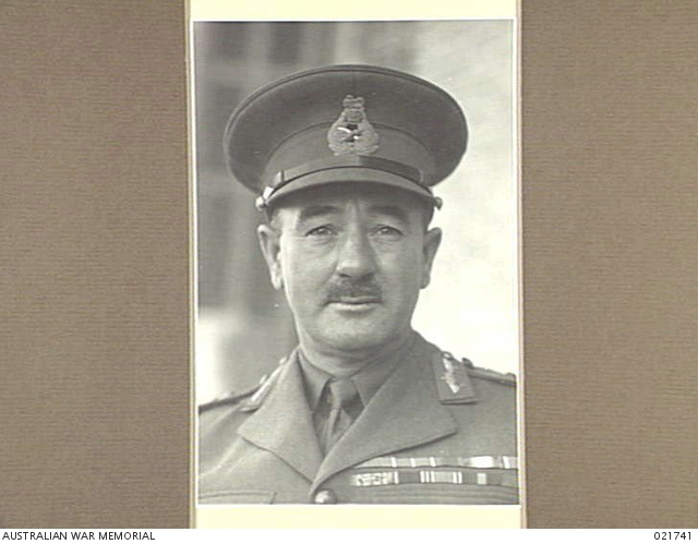 CAIRO, EGYPT. 1941-11. MAJOR-GENERAL L.J. MORSHEAD, GENERAL-OFFICER ...