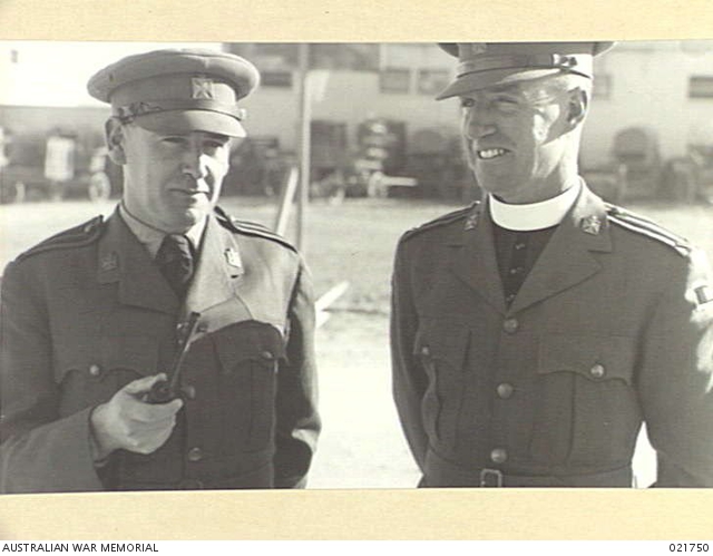 SYRIA. 1941-11. PADRES BOLAND AND MCKIE WHO WERE ATTACHED TO THE 6TH ...
