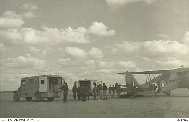 LIBYA. 1941-12. NO. 1 AIR AMBULANCE UNIT, RAAF PLAYED AN IMPORTANT PART ...