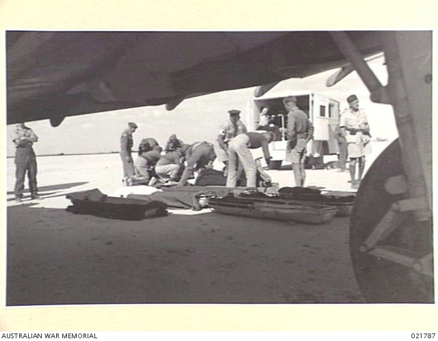 LIBYA. 1941-12. NO. 1 AIR AMBULANCE UNIT, RAAF PLAYED AN IMPORTANT PART ...
