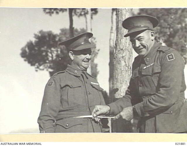 SYRIA. 1941-12-04. WARRANT-OFFICER II J. AUSTIN AND WARRANT- OFFICER L ...