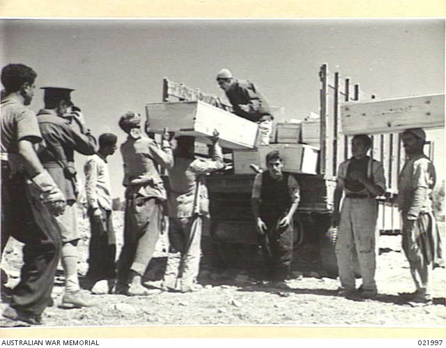 SYRIA. WHEN THE GRAVES ARE LOCATED BY THE 1ST AUSTRALIAN GRAVES ...