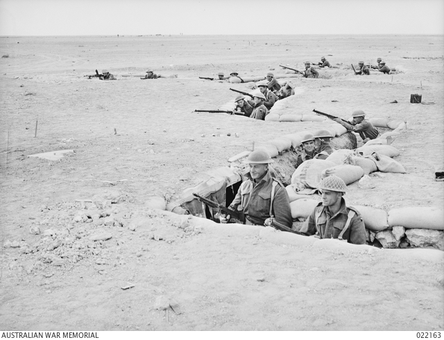 SIDI OMAR, LIBYA. 1941-12-08. MEN OF THE 2ND SOUTH AFRICAN DIVISION IN ...