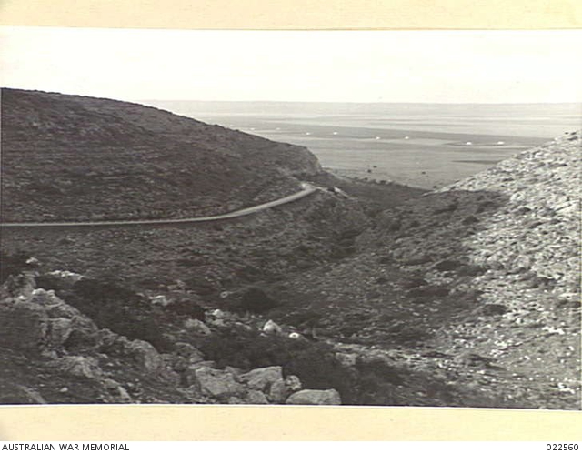 BARCE, LIBYA. 1941-12. AN ITALIAN FARMING DISTRICT IN THE FERTILE ...
