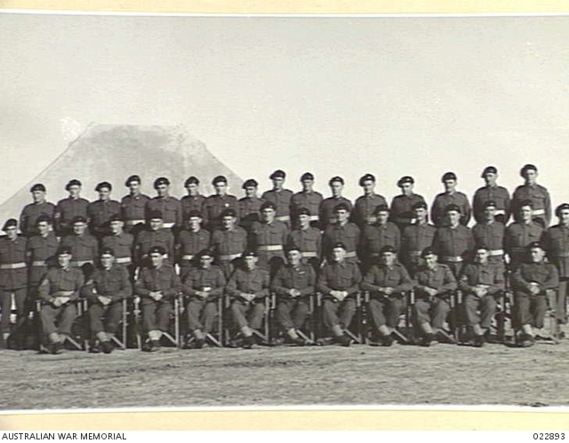A GROUP OF SERGEANTS FROM THE 9TH AUSTRALIAN DIVISION CAVALRY ...