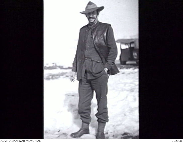 MAJOR A. S. GEHRMANN, OFFICER IN CHARGE OF THE 2/13TH FIELD COMPANY ...