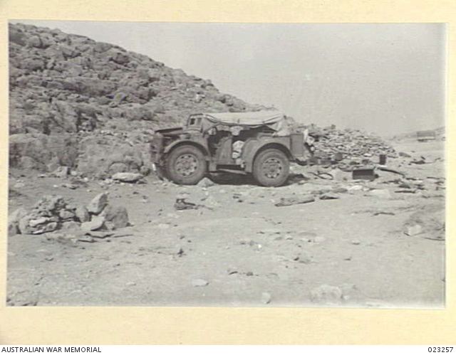 HALFAYA PASS, EGYPT. 1942-01. ENEMY EQUIPMENT TAKEN AT THE FALL OF THE ...