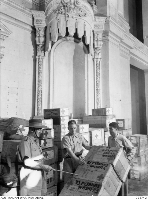 ALEXANDRIA, EGYPT. COLONEL H.E. COHEN, COMMISSIONER OF THE RED CROSS ...
