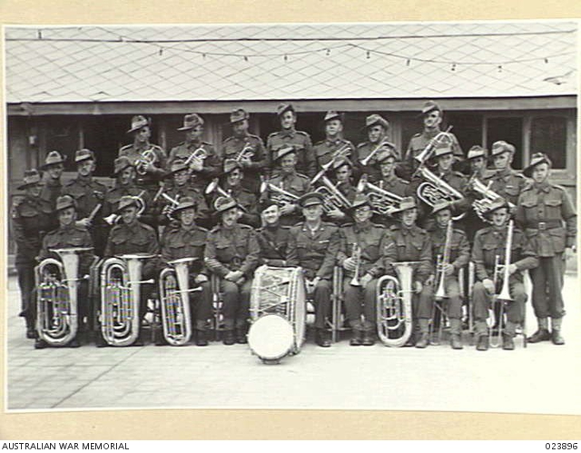 CAIRO, EGYPT. 1942-03. PERSONNEL OF THE OLD GUARD BATTALION BAND AT ...