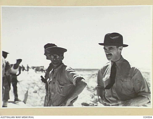 CLOSE-UP OF THE RIGHT HONOURABLE MR. R.G. CASEY, MINISTER FOR STATE IN ...