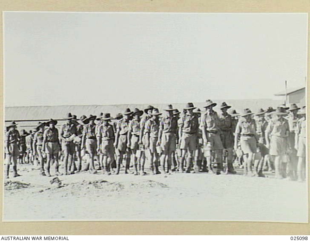 NUSEIRAT, PALESTINE. 1942-10-09. RECENTLY ARRIVED REINFORCEMENTS FOR ...