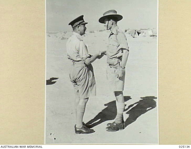 WESTERN DESERT, EGYPT. 1942-10-12. LIEUTENANT-GENERAL SIR LESLIE ...
