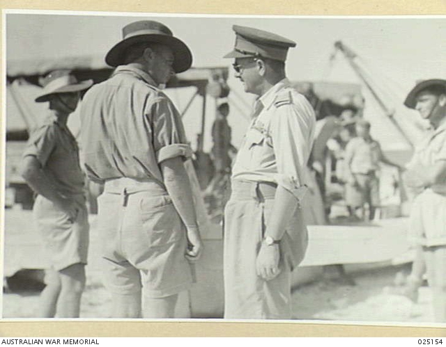 WESTERN DESERT, EGYPT. 1942-10-11. LIEUTENANT-GENERAL SIR LESLIE ...