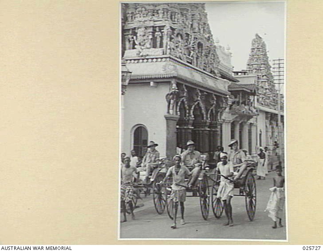 Colombo, Ceylon. February 1942. A party of Australian soldiers ...