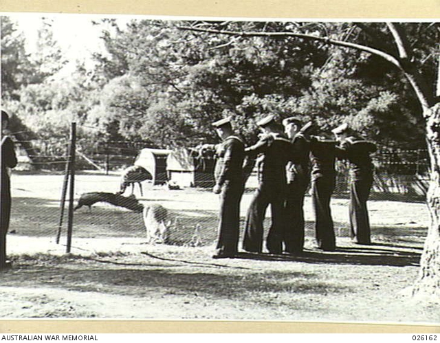 FLINDERS NAVAL DEPOT, VICTORIA, AUSTRALIA. 1942-08. THE NAVAL DEPOT HAS ...
