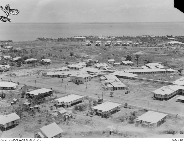 DARWIN, NT. 1942-10-19. AERIAL VIEW OF DARWIN HOSPITAL. | Australian ...