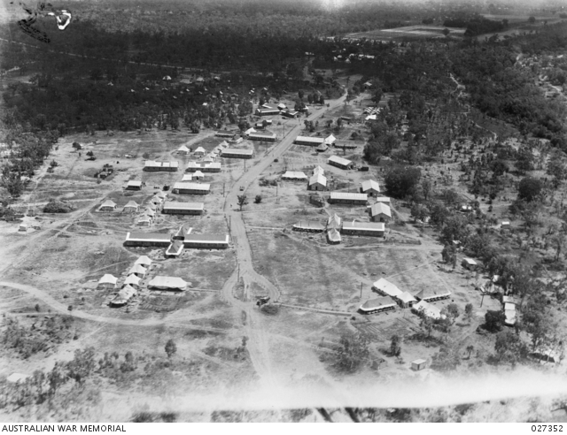 ADELAIDE RIVER, NT. 1942-10-19. AERIAL VIEW OF 119 AUSTRALIAN GENERAL ...