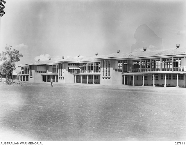 DARWIN, AUSTRALIA. 1942-11-13. GENERAL VIEW OF LARRAKEYAH BARRACKS ...