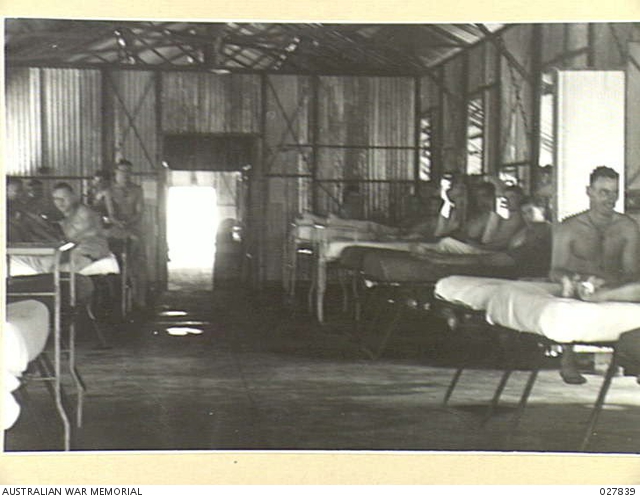 KATHERINE, NT. 1942-11-24. INTERIOR OF WARD NO. 1. (SURGICAL) OF 121 ...