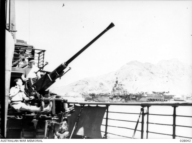 ON BOARD HM TRANSPORT LACONIA, AT SEA. 1942-03-17 VIEW FROM HM ...