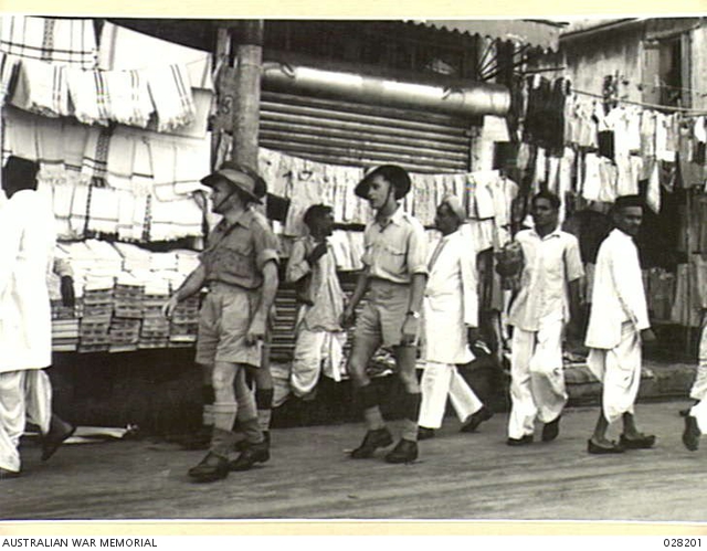BOMBAY, INDIA. 1942-03-26. AUSTRALIAN TROOPS RETURNING FROM THE MIDDLE ...