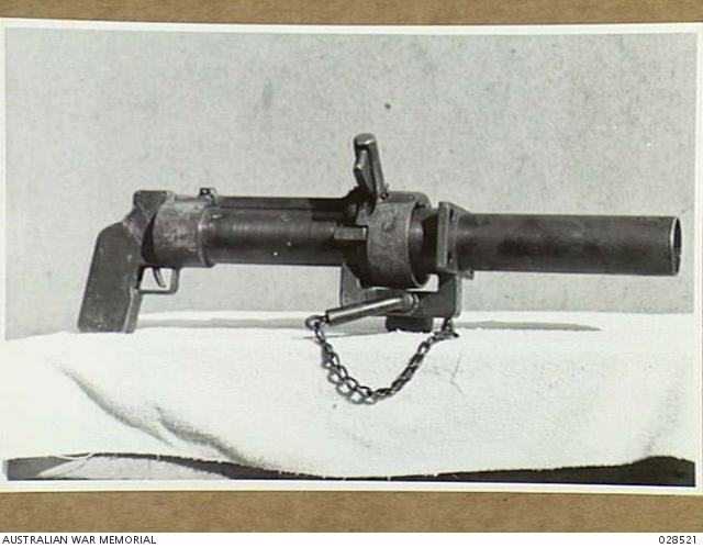 SINGLETON, AUSTRALIA. 1943-01. CLOSE UP OF THE COMPLETE SINGLE ...