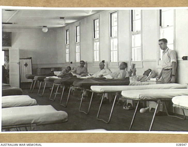 MURCHISON, AUSTRALIA. 1943-01. GENERAL VIEW OF A WARD IN THE HOSPITAL ...