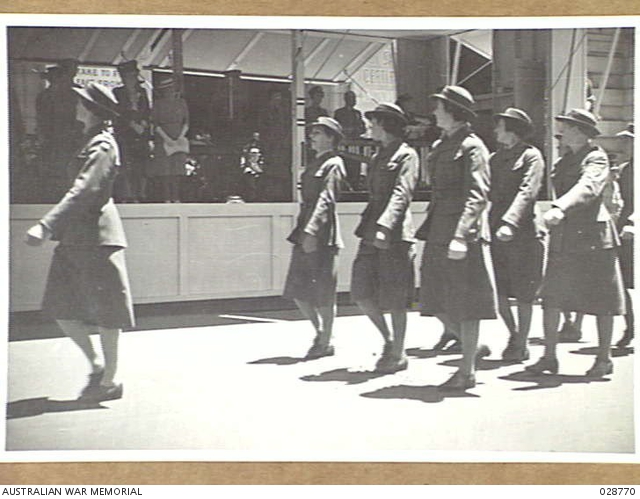 PERTH, AUSTRALIA. 1942-11-06. PERSONNEL OF THE AUSTRALIAN WOMEN'S ARMY ...
