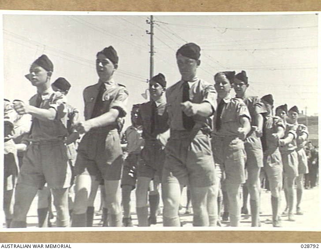PERTH, AUSTRALIA. 1942-11-07. A SECTION OF THE AIR TRAINING CORPS ...
