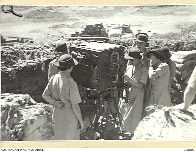 BUCKLAND, WA. 1942-11-24. MEMBERS OF THE AUSTRALIAN WOMEN'S ARMY ...