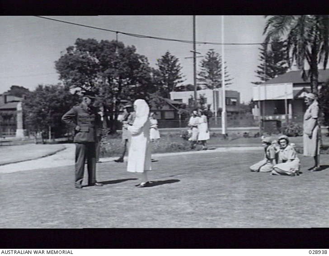 ADELAIDE, SA, AUSTRALIA, 1943-01-19. MAJOR HUTTON (LEFT) AND STAFF OF ...