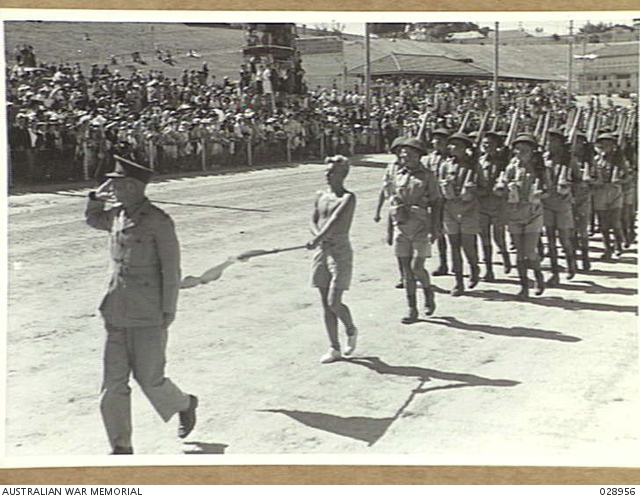 PERTH, AUSTRALIA. 1943-01-16. COMPETITORS AT THE ARMY DIVISIONAL ...