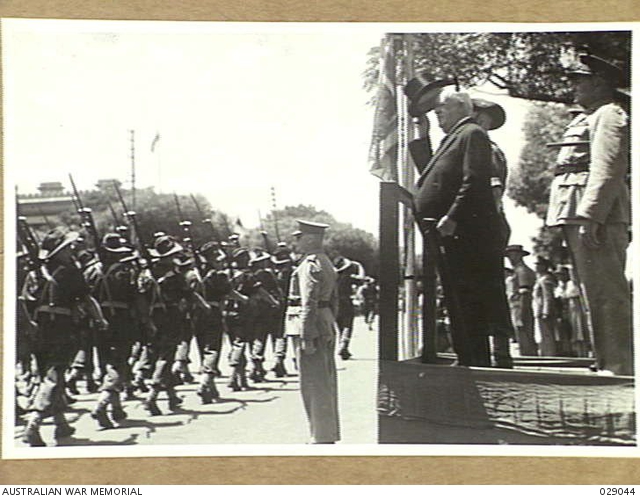 PERTH, AUSTRALIA. 1943-02-05. MARCH OF 13TH AUSTRALIAN INFANTRY BRIGADE ...