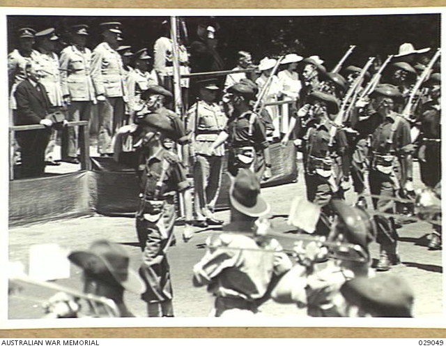 PERTH, AUSTRALIA. 1943-02-05. MARCH OF 13TH AUSTRALIAN INFANTRY BRIGADE ...
