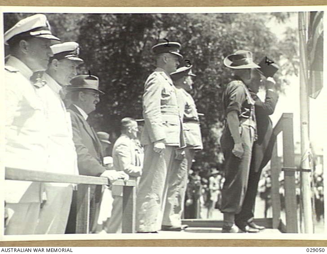 PERTH, WA. 1943-02-05. MARCH OF 13TH AUSTRALIAN INFANTRY BRIGADE ...