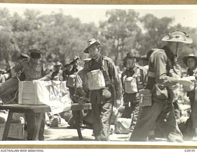FREMANTLE, WA. 1943-02-19. RETURN OF THE 9TH AUSTRALIAN DIVISION FROM ...