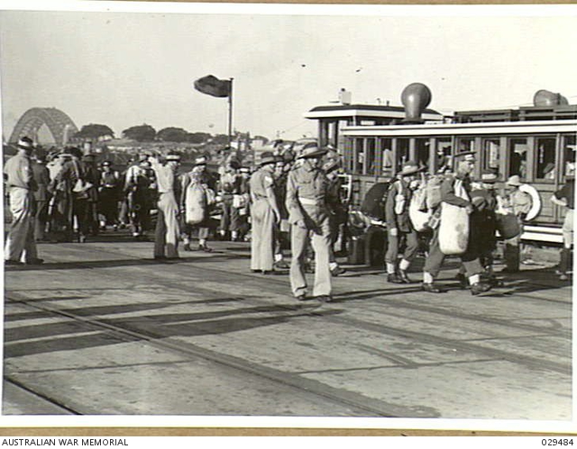 SYDNEY, AUSTRALIA. 1943-02-27. HOSPITAL CASES FROM AMONG THE 9TH ...
