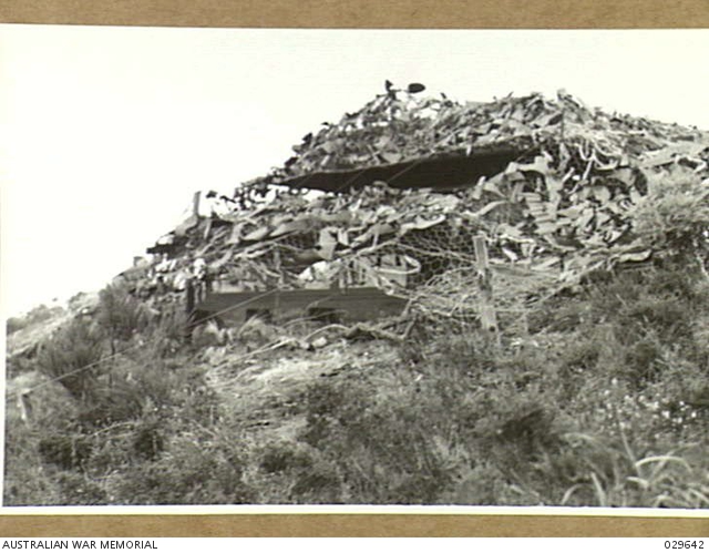 ALBANY, AUSTRALIA. 1943-03-13. EXTERIOR OF COMMAND POST, ALBANY FIXED ...