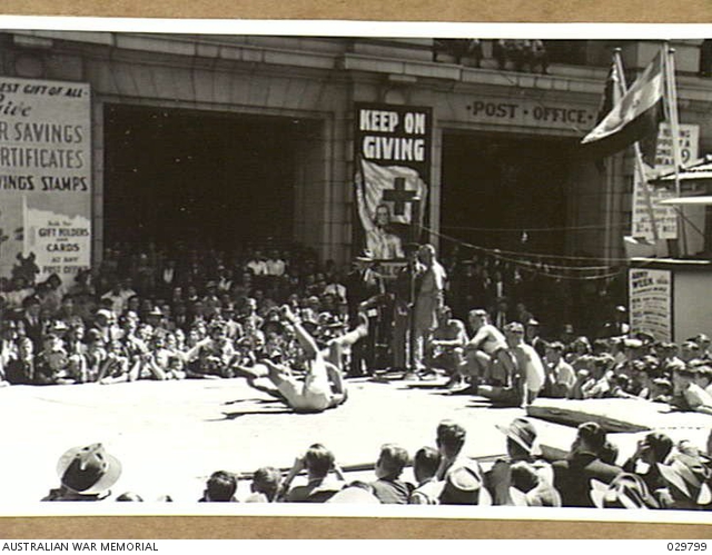 PERTH, AUSTRALIA. 1943-03-22. EXHIBITION OF UNARMED COMBAT BY MEMBERS ...