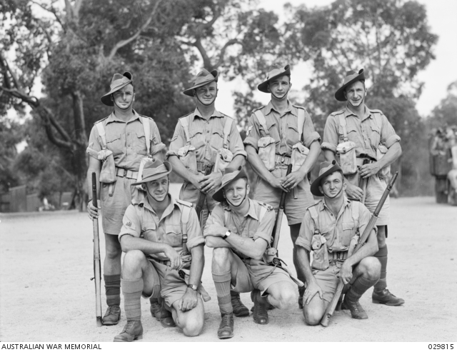 PERTH, WA. 1943-03-24. PERSONNEL OF 2/28TH BATTALION WHO ACTED AS THE ...